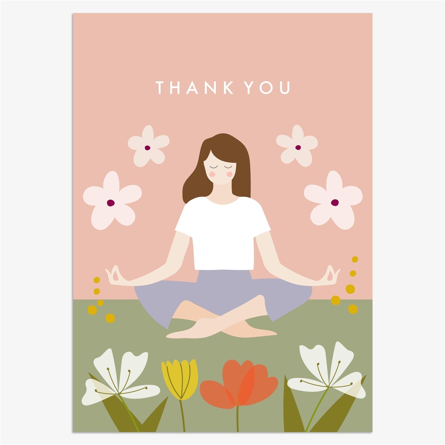 SST211 - THANK YOU YOGA GIRL – Think of Me Designs