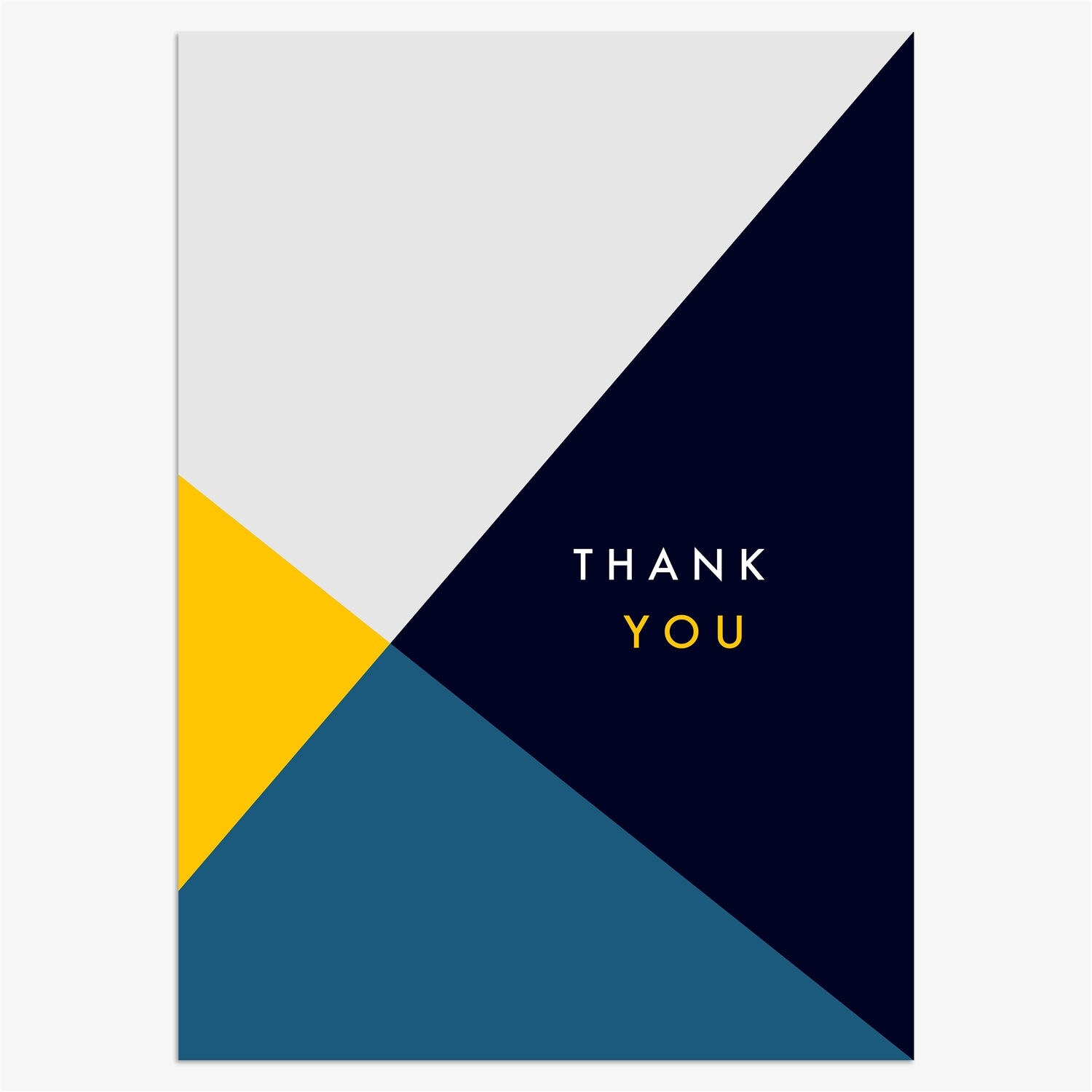 SST226 - THANK YOU GEO BLUE – Think of Me Designs